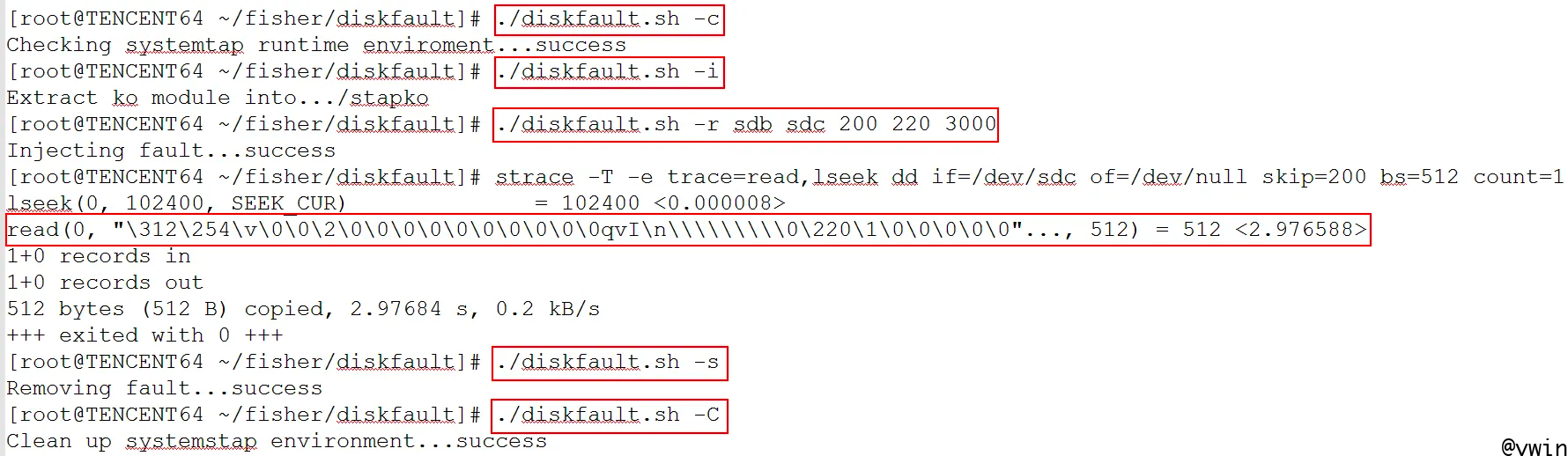 云IaaS测试系列一利用SystemTap模拟磁盘故障 | 予乐